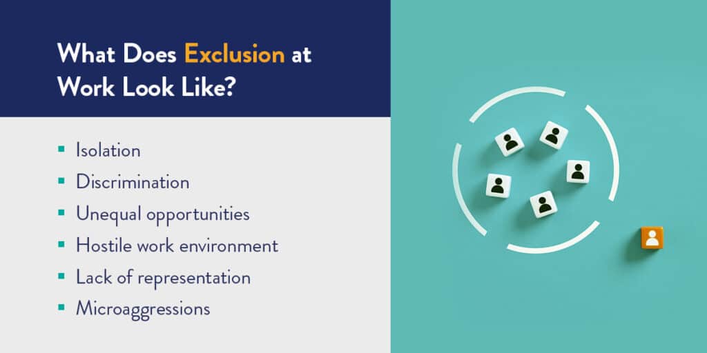 What Is Exclusion In The Workplace? | Signs, Examples & Mo