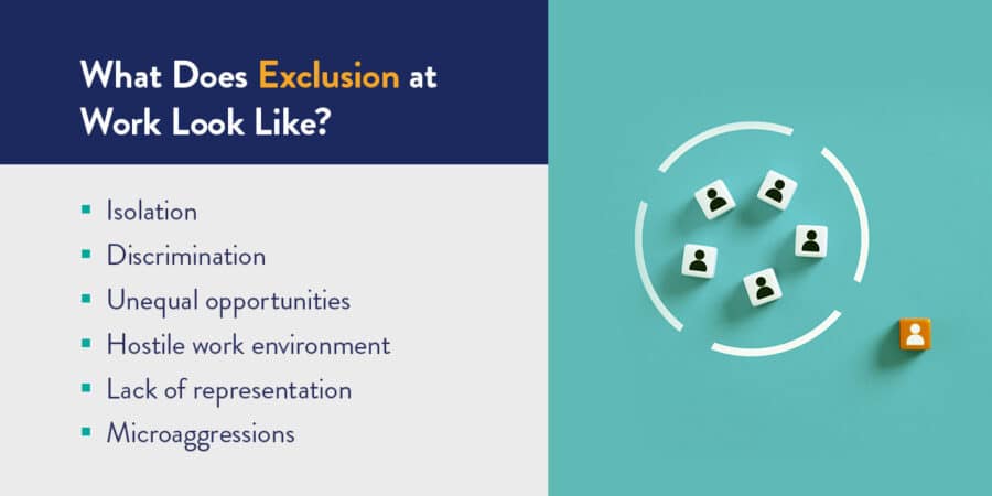 What Is Exclusion In The Workplace? | Signs, Examples & Mo
